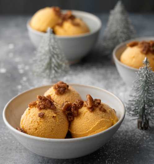 Spiced Squash Ice Cream with Pecan Crunch - Cookidoo™– the official ...