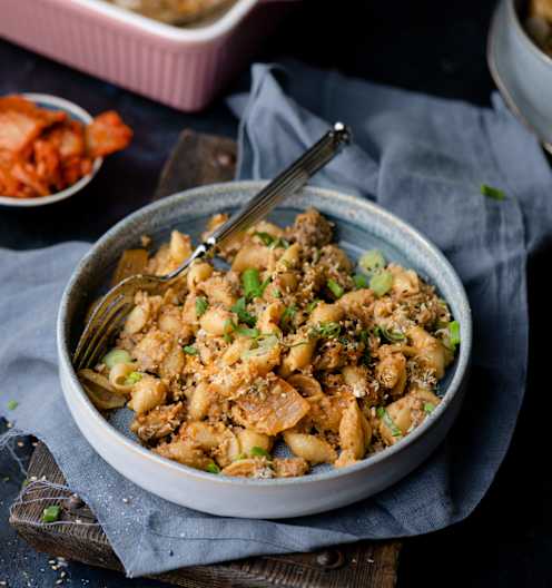 Pipe rigate au kimchi et au fromage - Cookidoo™– the official Thermomix ...