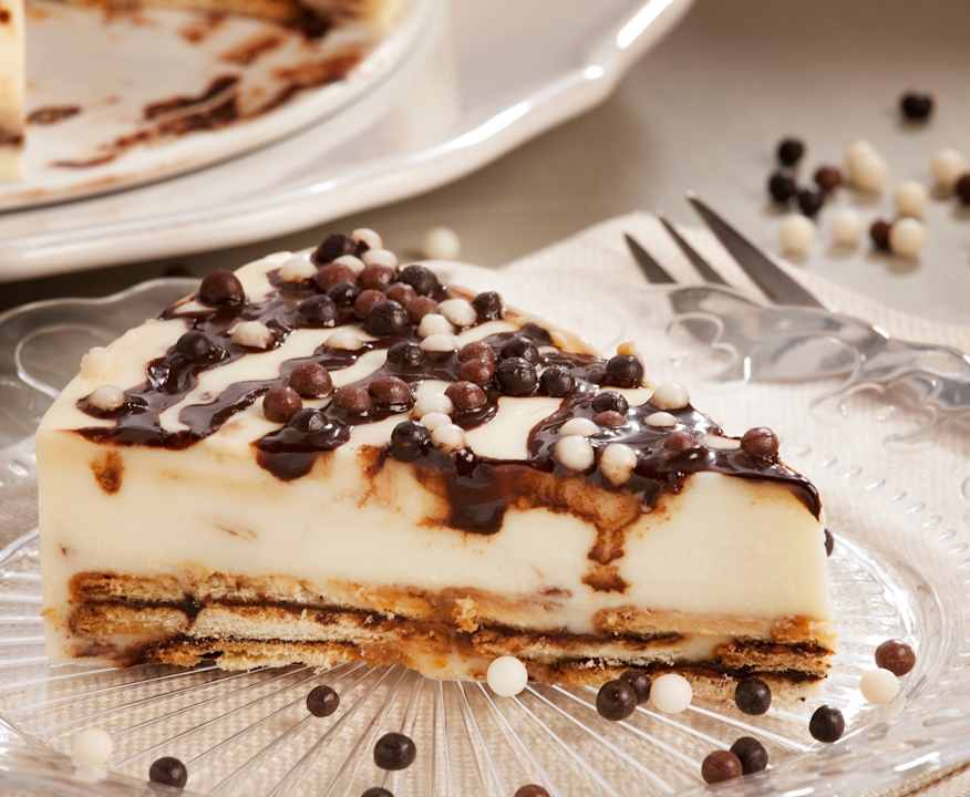 pastel de chocolate blanco